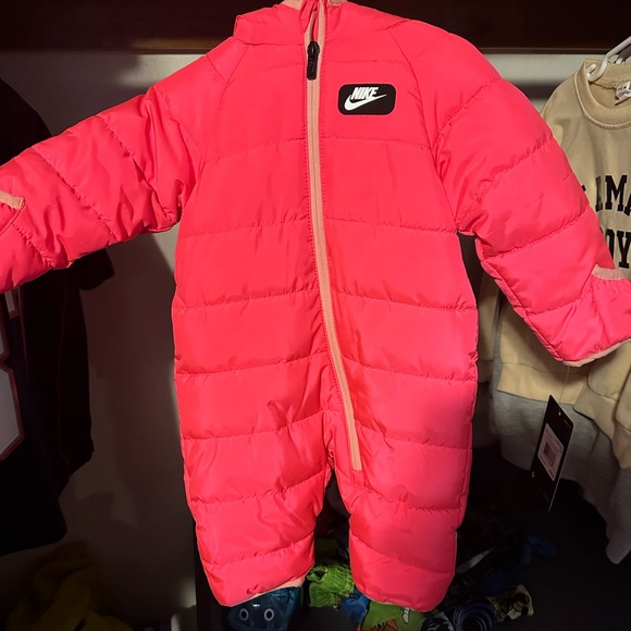 Nike | Jackets & Coats | Nike Puffer Snowsuit 3month | Poshmark